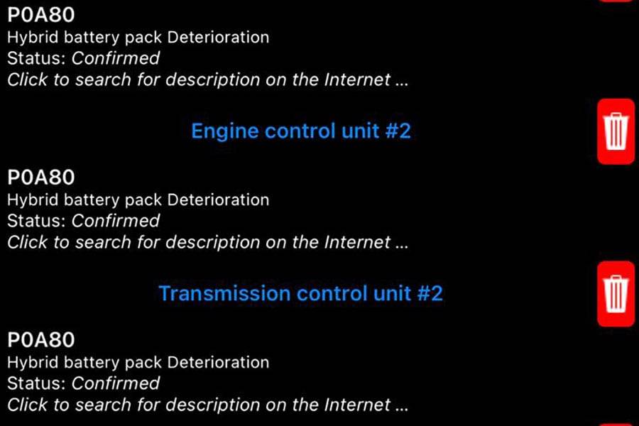 トヨタ P0A80 トラブルコード - Okacc ハイブリッドバッテリー